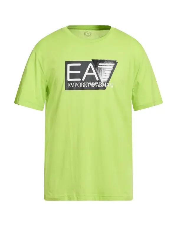 EA7 T-shirt Size Cotton - Green