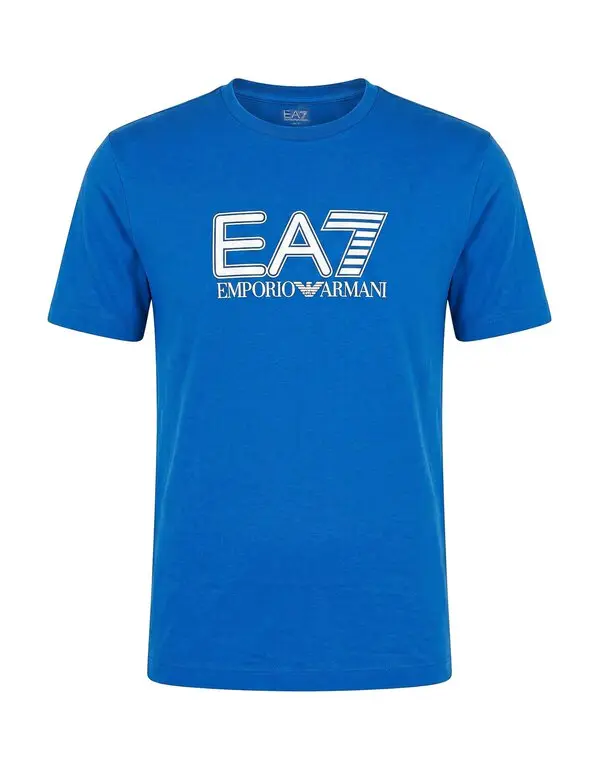 EA7 T-shirt Size Cotton - Blue