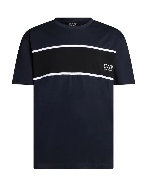 EA7 T-shirt Size Cotton - Navy