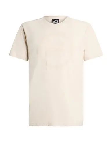EA7 T-shirt Size Cotton - Beige