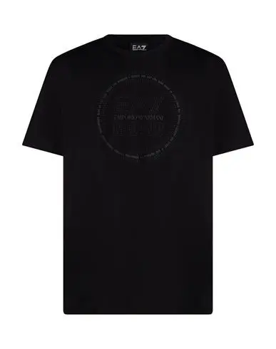 EA7 T-shirt Size Cotton - Black