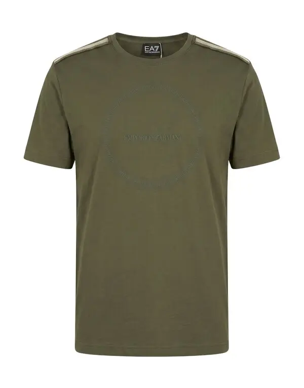 EA7 T-shirt Size Cotton - Green