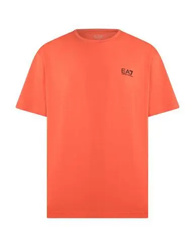 EA7 T-shirt Size Cotton - Tomato Red