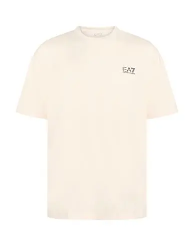 EA7 T-shirt Size Cotton - White