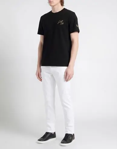 EA7 T-shirt Size Viscose, Polyamide, Elastane - Black