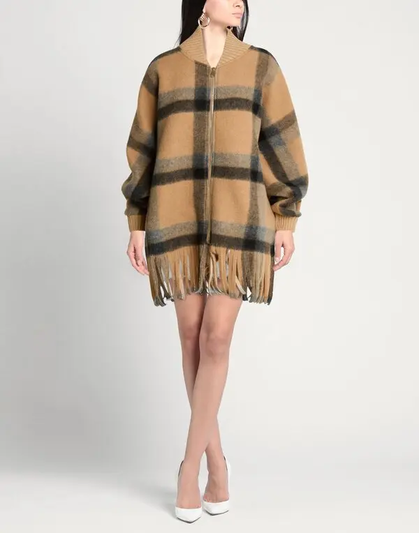 SHIRTAPORTER Coat Camel Size Polyester, Wool