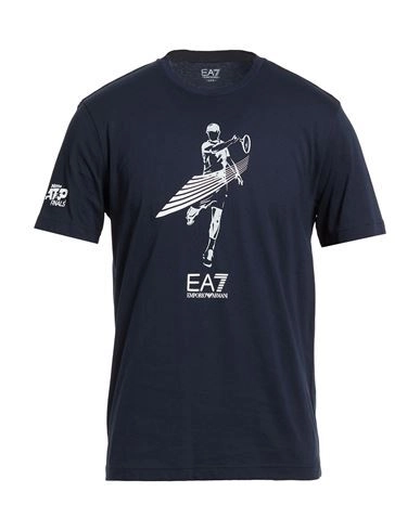 EA7 T-shirt Size Cotton - Blue