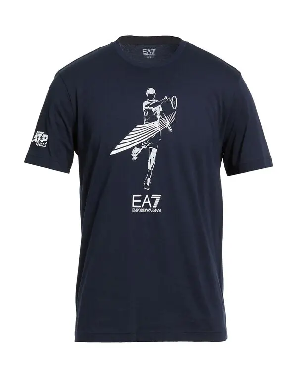 EA7 T-shirt Size Cotton - Blue