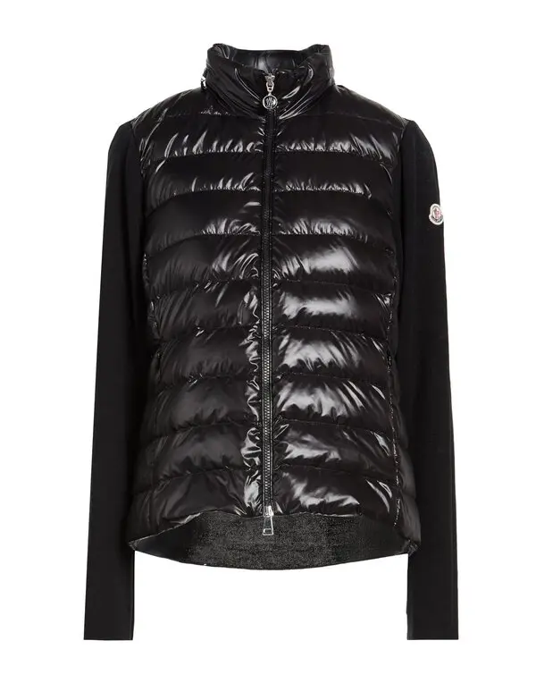 Moncler Puffer Size Virgin Wool, Polyamide - Black