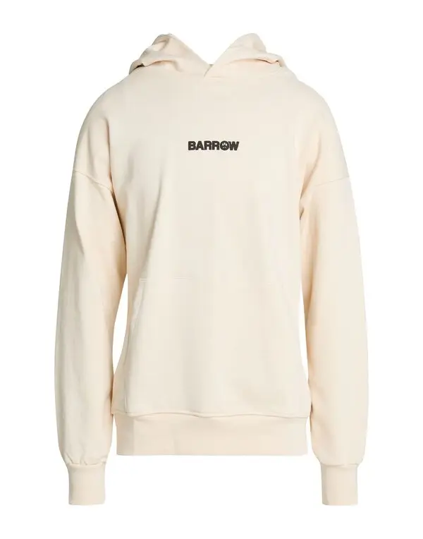 BARROW Cotton Terry Hoodie - Beige