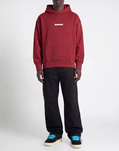 BARROW Sweatshirt Burgundy Size Cotton