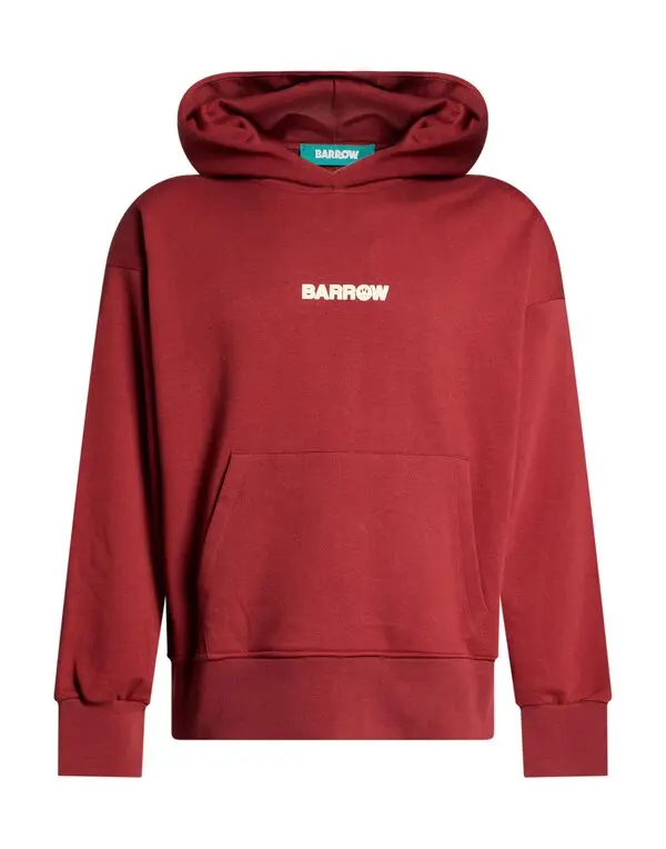 BARROW Sweatshirt Burgundy Size Cotton