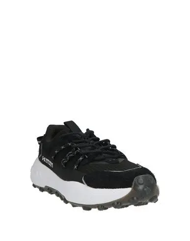 Under Armour Leather And Textile Sneakers - Black