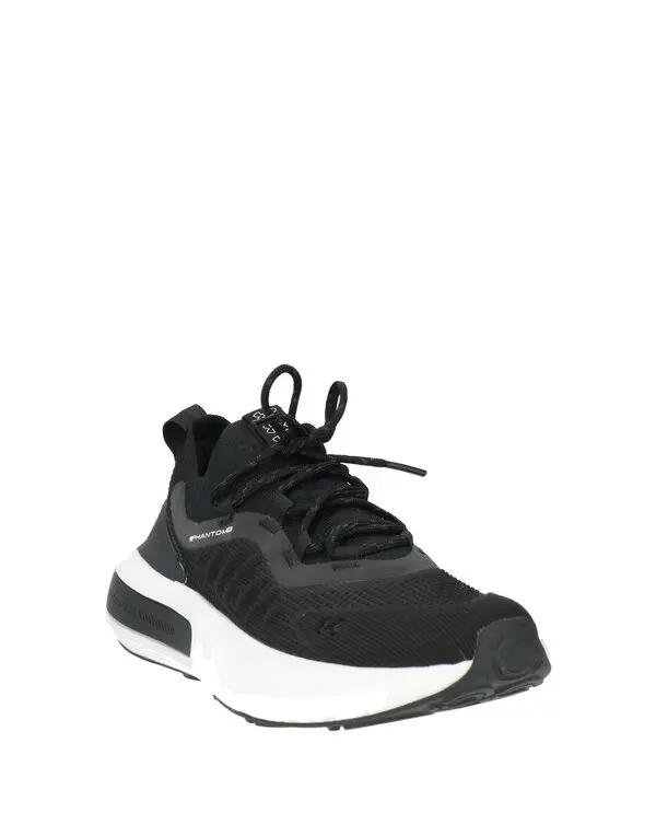 Under Armour Textile And Synthetic Fiber Performance Sneakers - Black