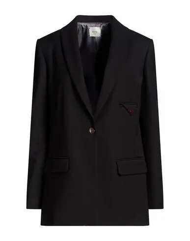 ALYSI Chocolat Blazer Size Polyester, Virgin Wool