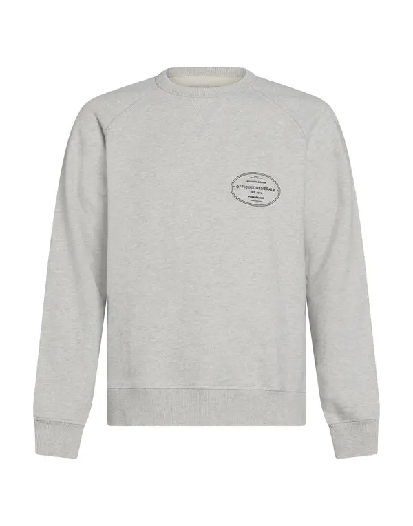 Officine Générale Sweatshirt Light Size Organic Cotton