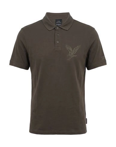 Armani Exchange Polo Shirt Size Cotton - Beige