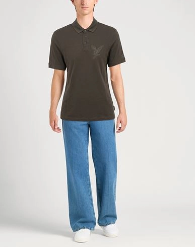 Armani Exchange Polo Shirt Size Cotton - Beige