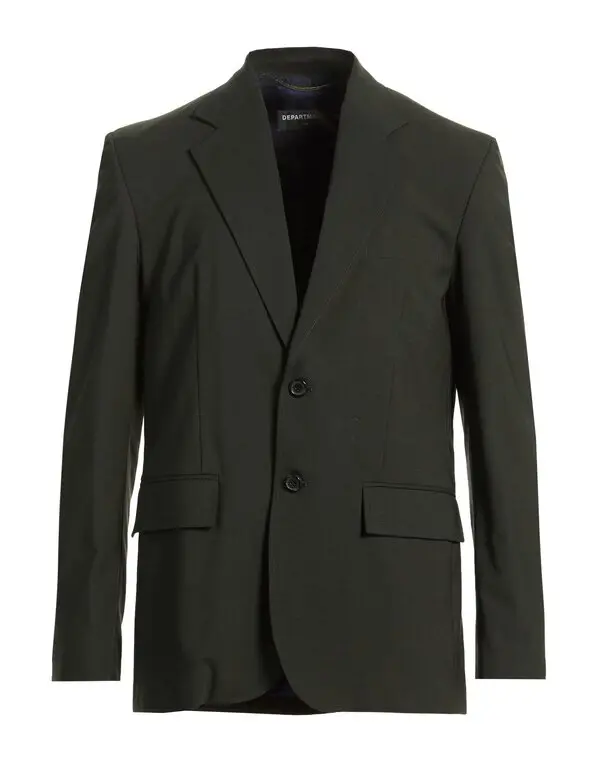 DEPARTMENT 5 Blazer Taupe Size Polyester, Wool, Elastane - Green