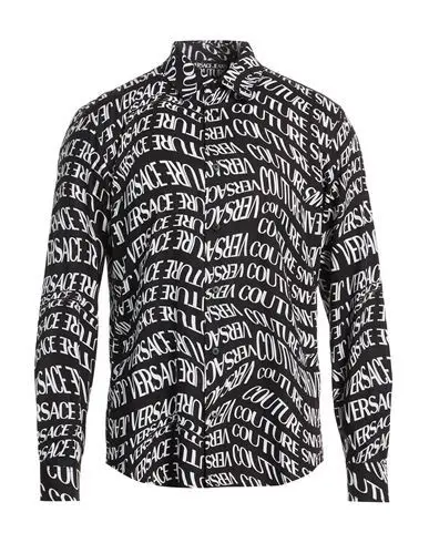 Versace Shirt Size Cotton - Black