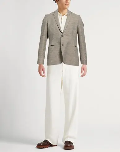 MESSAGERIE Blazer Size Cotton, Linen, Polyester