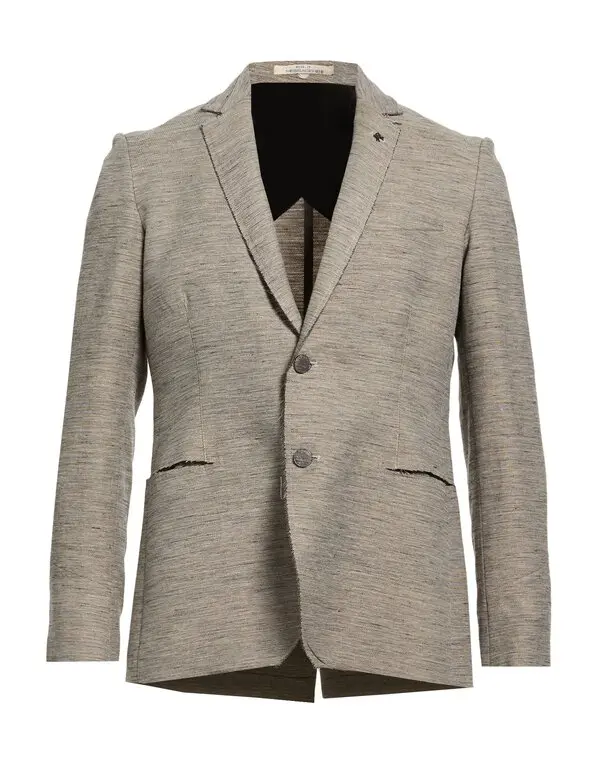 MESSAGERIE Blazer Size Cotton, Linen, Polyester