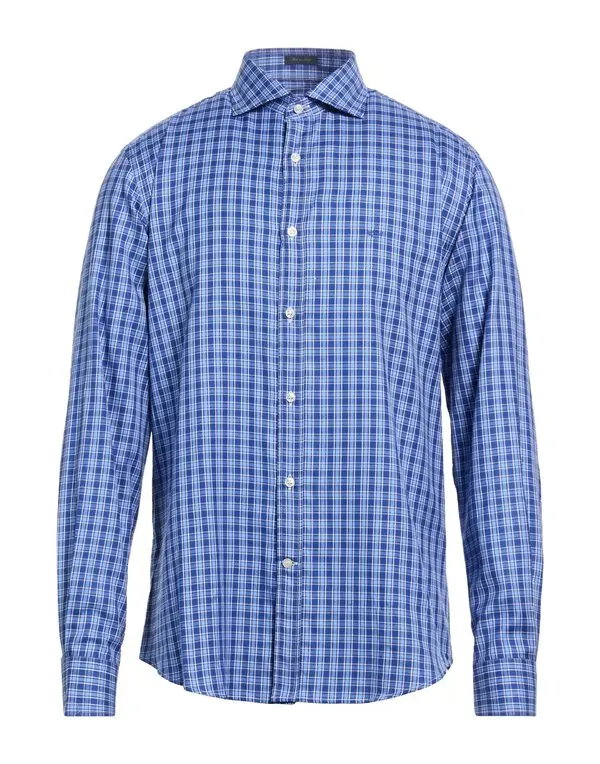 Paul & Shark Shirt Azure Size Cotton - Blue
