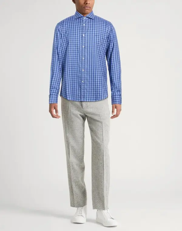 Paul & Shark Shirt Azure Size Cotton - Blue