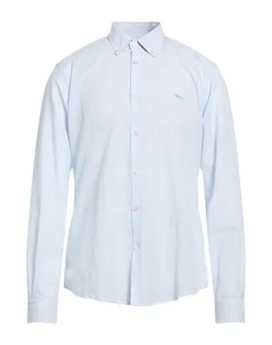 HARMONT & BLAINE Shirt Sky Size Cotton, Linen - Blue