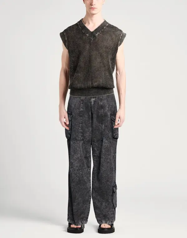 Alpha Industries Pants Charcoal Size Cotton
