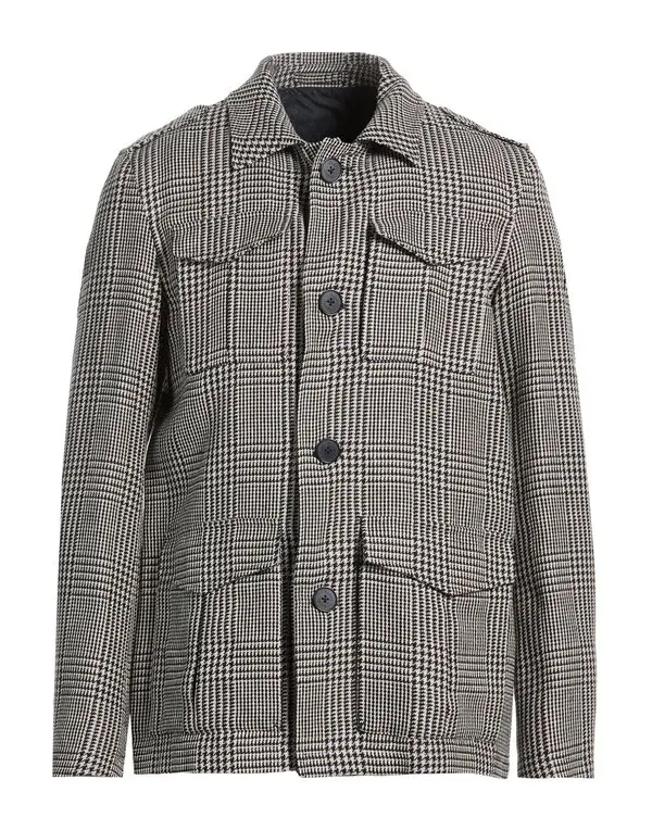 Herno Coat Midnight Size Linen, Silk, Wool, Cotton