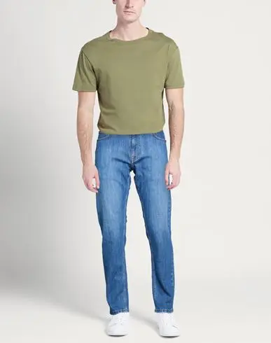 Isaia Jeans Size Cotton, Elastane
