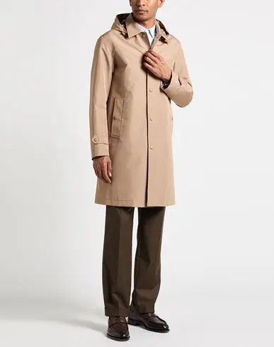 Burberry Overcoat & Trench Coat Camel Size Polyester