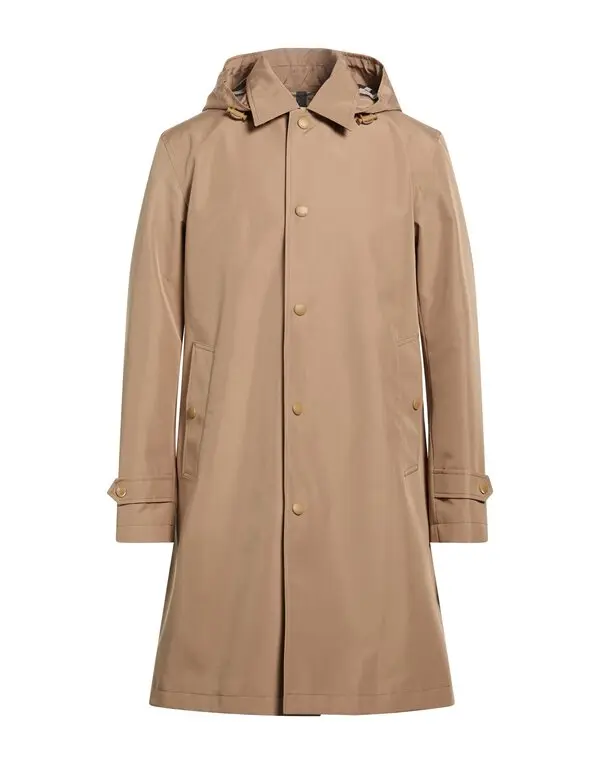 Burberry Overcoat & Trench Coat Camel Size Polyester