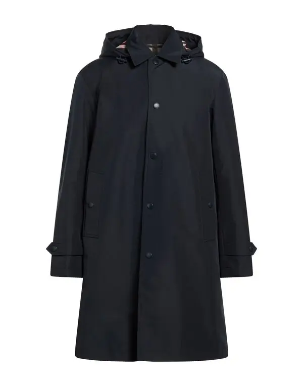 Burberry Overcoat & Trench Coat Charcoal Size Polyester