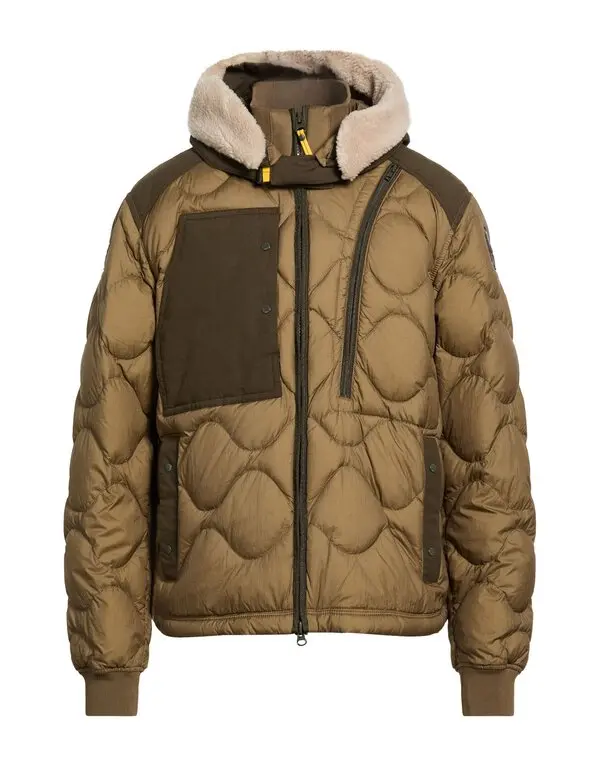 PARAJUMPERS Puffer Khaki Size Polyamide