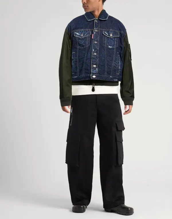 Dsquared2 Denim Outerwear Size Cotton, Polyamide