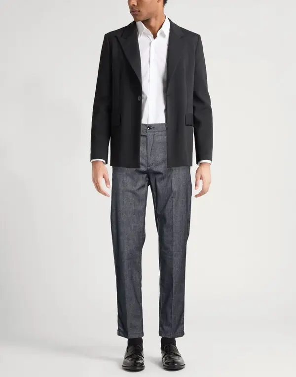 LIU •JO MAN Pants Midnight Size Cotton, Polyester, Viscose, Elastane