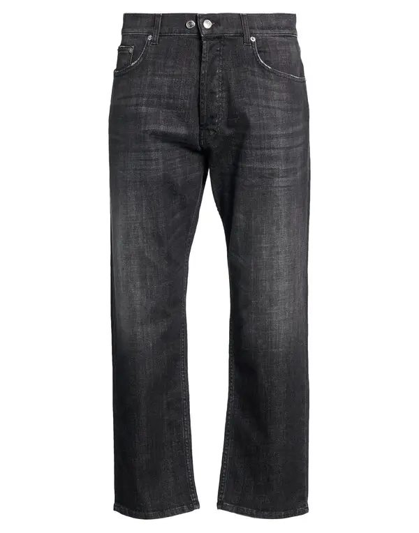 DEPARTMENT 5 Jeans Charcoal Size Cotton, Rubber