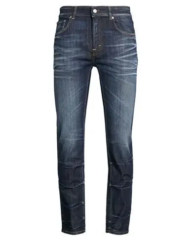 DEPARTMENT 5 Jeans Size Cotton, Rubber - Blue