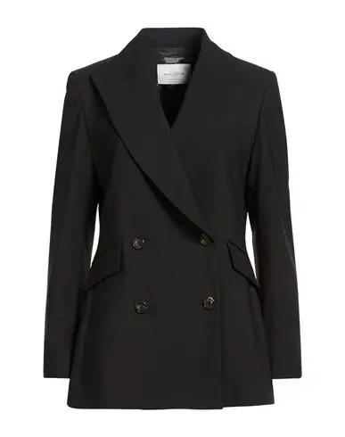 BALLANTYNE Blazer Size Polyester, Virgin Wool, Elastane - Black