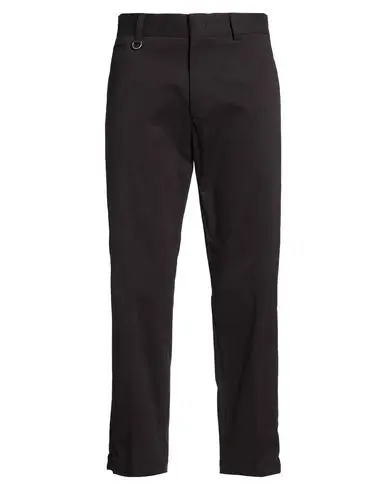 PAOLO PECORA Pants Size Cotton, Elastane - Black