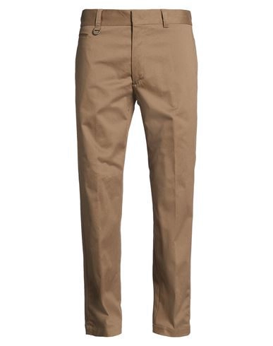 PAOLO PECORA Pants Size Cotton, Elastane - Khaki