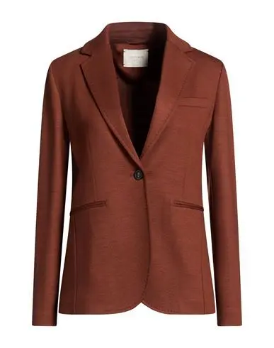 CIRCOLO 1901 Blazer Size Virgin Wool, Cashmere, Polyamide - Brown