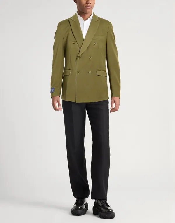 FAMILY FIRST Blazer Military Size Polyester, Viscose, Wool