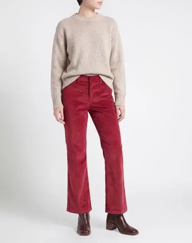 DEPARTMENT 5 Pants Brick Size Cotton, Modal, Polyester, Rubber