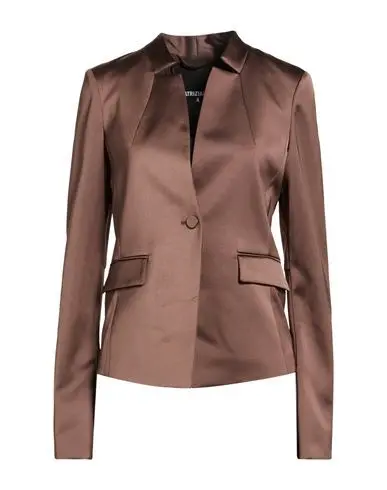 Patrizia Pepe Blazer Chocolate Size Polyester - Brown