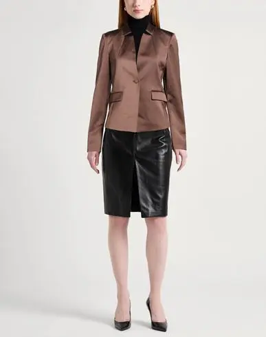 Patrizia Pepe Blazer Chocolate Size Polyester