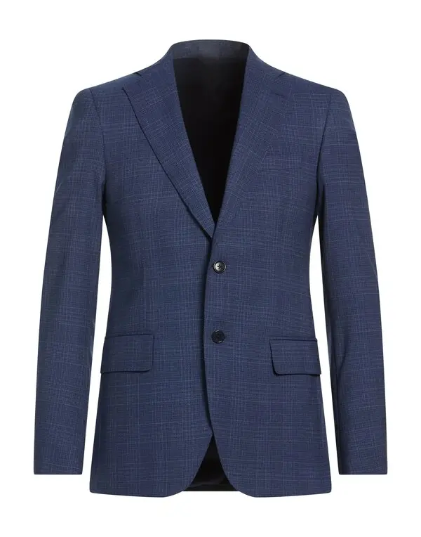 TOMBOLINI Blazer Size Polyester, Virgin Wool, Elastane