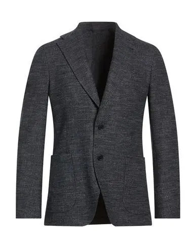 TOMBOLINI Blazer Size Viscose, Polyester, Elastane - Blue